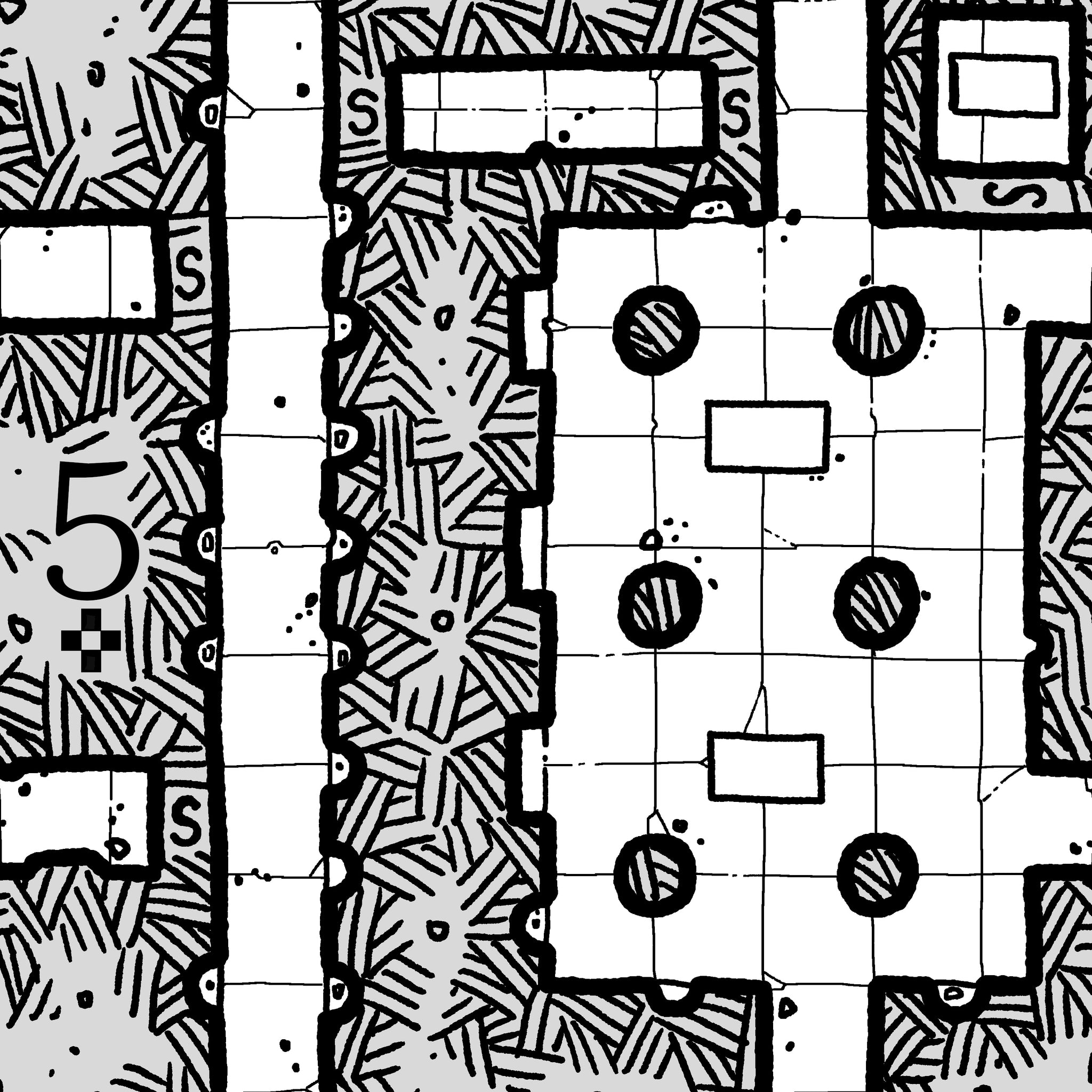 DungeonMorph Crypts, Lairs, & Sewers 2.5" Cards – Inkwell Ideas